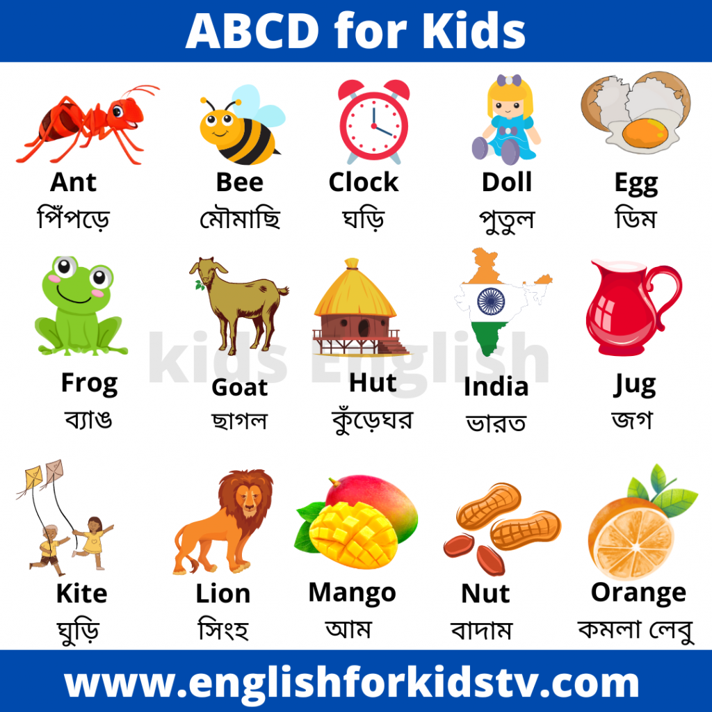 A to Z Alphabet for Kids - English For Kids